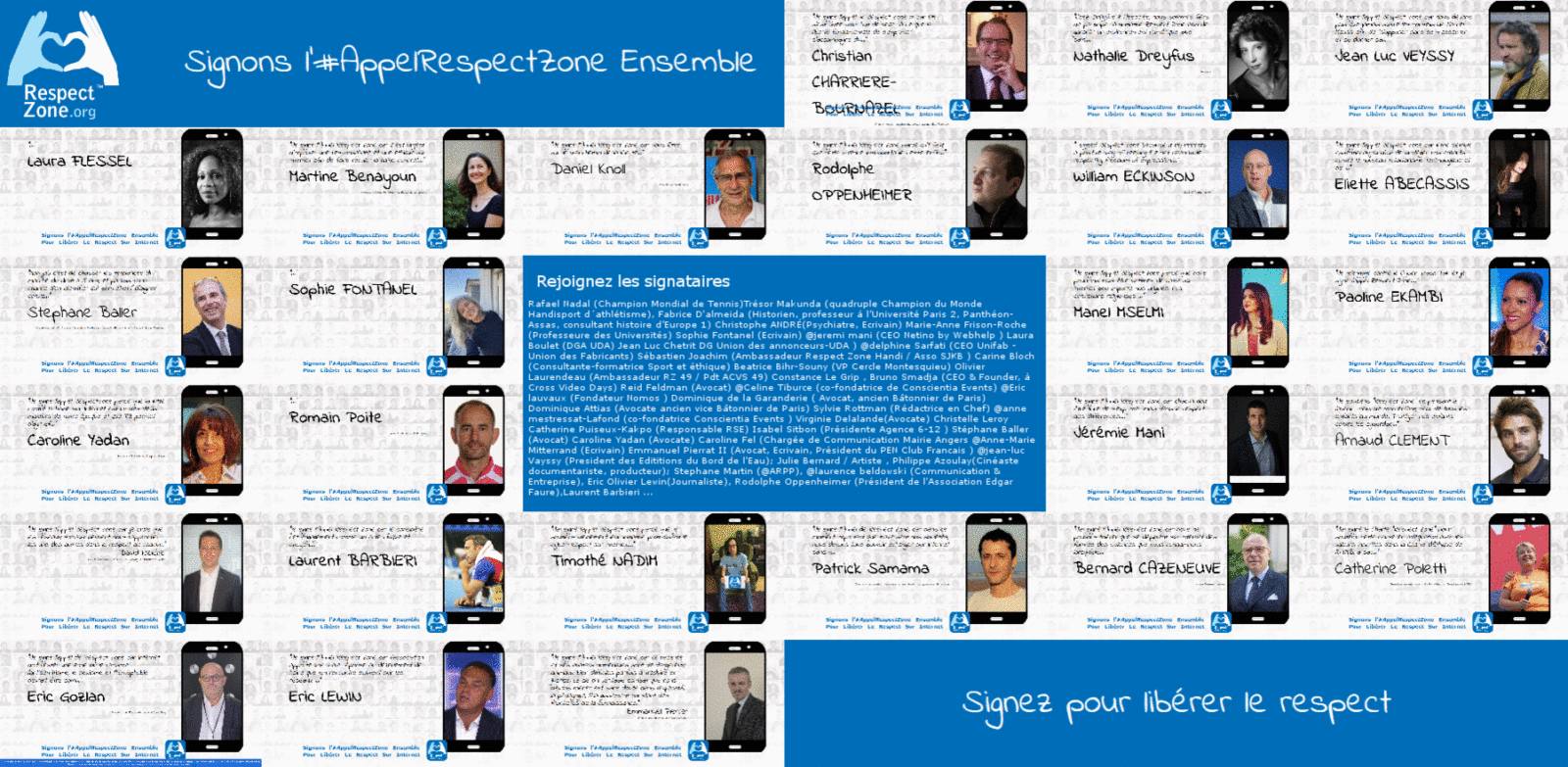 Dossier de presse : l'Appel Respectzone – Respectzone
